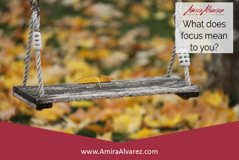 What Focus IS And Is NOT…